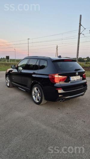 Black BMW X3 2011 in Aizkraukle, with an engine capacity of 3.00 L and mileage of 221 thousand km for 12000 €, photo 8 on AUTOMOTO.COM.LV