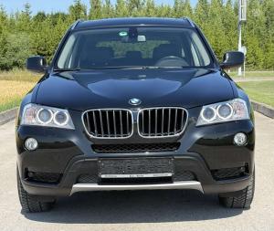 Black BMW X3 2011 in Vilnius, with an engine capacity of 2.00 L and mileage of 198 thousand km for 8900 €, photo 4 on AUTOMOTO.COM.LV