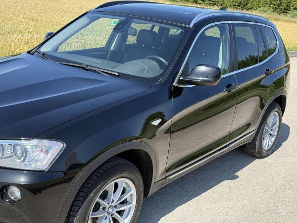 Melns BMW X3 2011 Raseiniai, ar dzinēja tilpumu 2.00 L un nobraukumu 198 tūkst. km par 8800 €, foto 7 vietnē AUTOMOTO.COM.LV