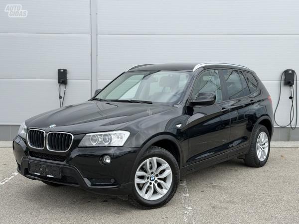 Black BMW X3 2011 in Panevezys, with an engine capacity of 2.00 L and mileage of 356 thousand km for 7700 €, photo 1 on AUTOMOTO.COM.LV