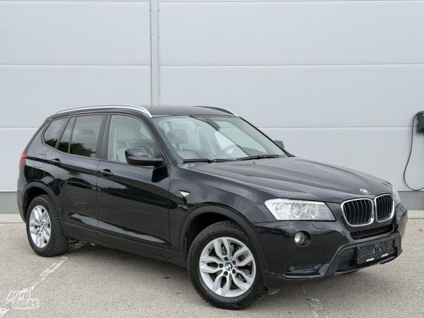 Black BMW X3 2011 in Panevezys, with an engine capacity of 2.00 L and mileage of 356 thousand km for 7700 €, photo 3 on AUTOMOTO.COM.LV