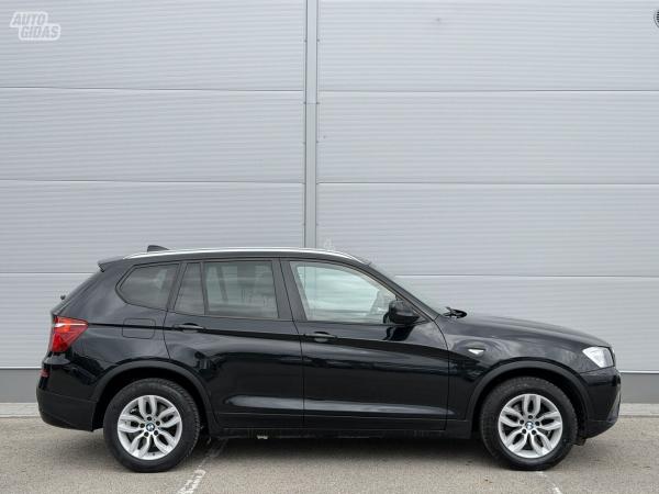 Black BMW X3 2011 in Panevezys, with an engine capacity of 2.00 L and mileage of 356 thousand km for 7700 €, photo 4 on AUTOMOTO.COM.LV