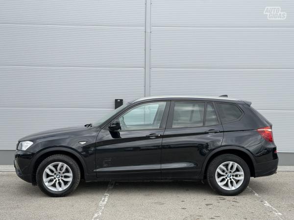 Black BMW X3 2011 in Panevezys, with an engine capacity of 2.00 L and mileage of 356 thousand km for 7700 €, photo 5 on AUTOMOTO.COM.LV
