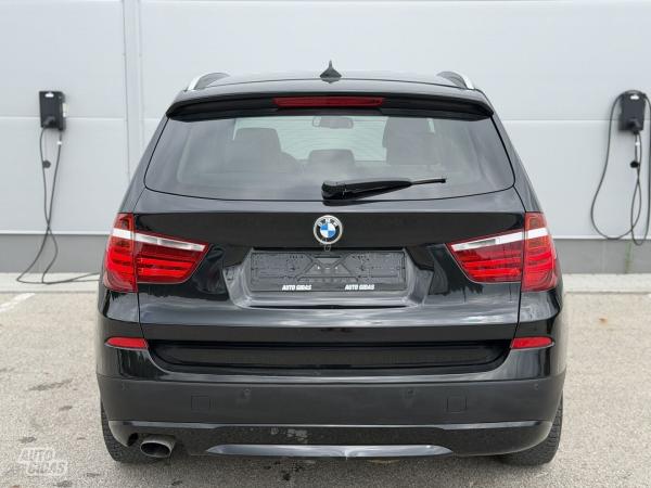 Black BMW X3 2011 in Panevezys, with an engine capacity of 2.00 L and mileage of 356 thousand km for 7700 €, photo 7 on AUTOMOTO.COM.LV