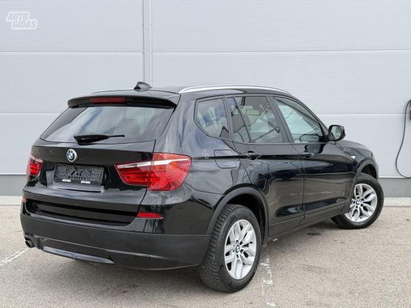 Black BMW X3 2011 in Panevezys, with an engine capacity of 2.00 L and mileage of 356 thousand km for 7700 €, photo 8 on AUTOMOTO.COM.LV