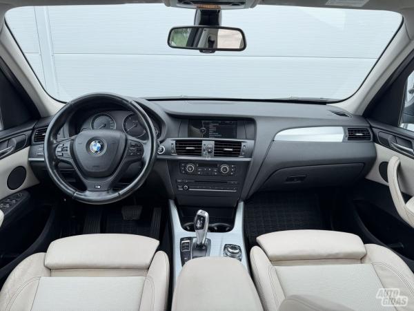 Black BMW X3 2011 in Panevezys, with an engine capacity of 2.00 L and mileage of 356 thousand km for 7700 €, photo 9 on AUTOMOTO.COM.LV