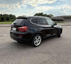 Melns BMW X3 2011 Kauņa, ar dzinēja tilpumu 2.99 L un nobraukumu 311 tūkst. km par 9550 €, foto 6 vietnē AUTOMOTO.COM.LV