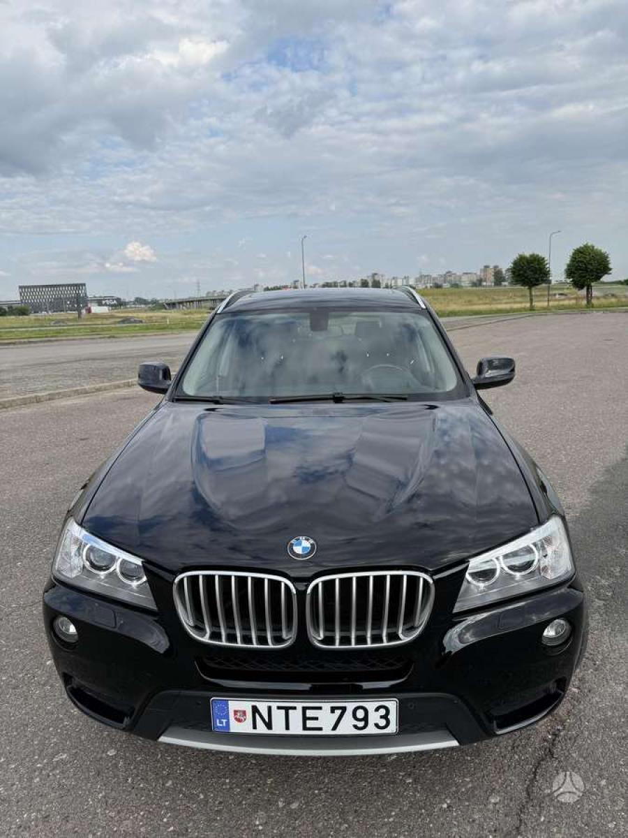 Melns BMW X3 2011 Kauņa, ar dzinēja tilpumu 2.99 L un nobraukumu 311 tūkst. km par 9550 €, foto 7 vietnē AUTOMOTO.COM.LV
