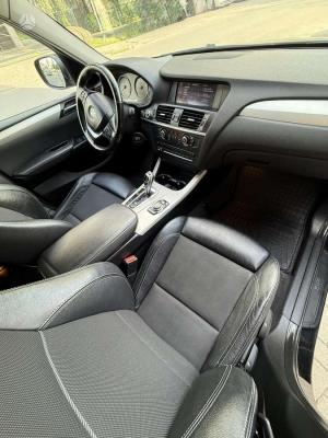 Melns BMW X3 2011 Kauņa, ar dzinēja tilpumu 2.99 L un nobraukumu 311 tūkst. km par 9550 €, foto 12 vietnē AUTOMOTO.COM.LV