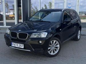Black BMW X3 2011 in Vilnius, with an engine capacity of 2.00 L and mileage of 311 thousand km for 7700 €, photo 4 on AUTOMOTO.COM.LV