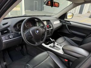 Black BMW X3 2011 in Vilnius, with an engine capacity of 2.00 L and mileage of 311 thousand km for 7700 €, photo 8 on AUTOMOTO.COM.LV