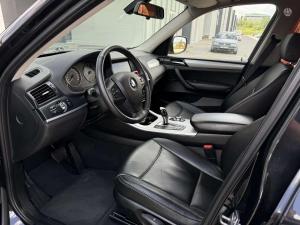 Black BMW X3 2011 in Vilnius, with an engine capacity of 2.00 L and mileage of 311 thousand km for 7700 €, photo 9 on AUTOMOTO.COM.LV