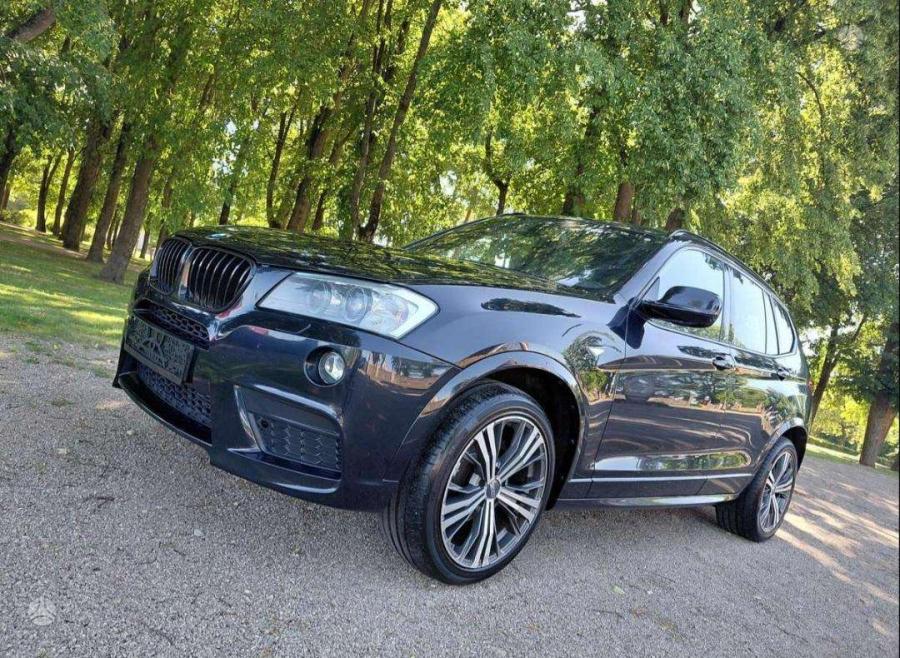 Melns BMW X3 2011 Vilkaviškis, ar dzinēja tilpumu 2.99 L un nobraukumu 198 tūkst. km par 9800 €, foto 13 vietnē AUTOMOTO.COM.LV
