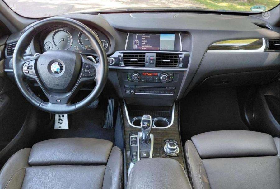 Melns BMW X3 2011 Vilkaviškis, ar dzinēja tilpumu 2.99 L un nobraukumu 198 tūkst. km par 9800 €, foto 25 vietnē AUTOMOTO.COM.LV