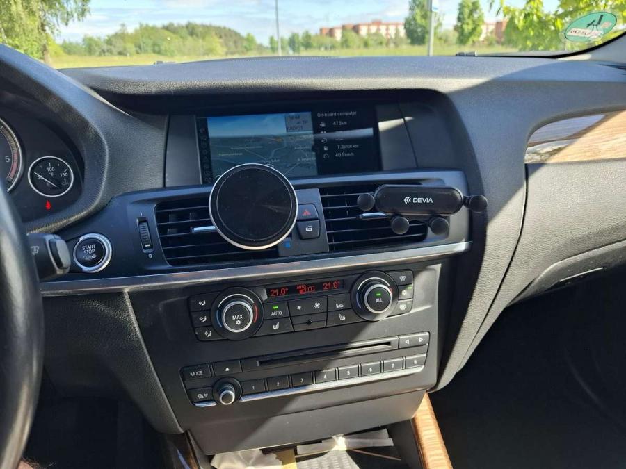 Black BMW X3 2011 in Alytus, with an engine capacity of 2.99 L and mileage of 308 thousand km for 10200 €, photo 8 on AUTOMOTO.COM.LV