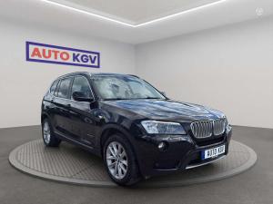 Black BMW X3 2011 in Kaunas, with an engine capacity of 3.00 L and mileage of 379 thousand km for 10699 €, photo 8 on AUTOMOTO.COM.LV