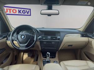 Black BMW X3 2011 in Kaunas, with an engine capacity of 3.00 L and mileage of 379 thousand km for 10699 €, photo 13 on AUTOMOTO.COM.LV