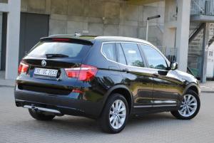 Black BMW X3 2011 in Riga, with an engine capacity of 2.00 L and mileage of 240 thousand km for 10590 €, photo 3 on AUTOMOTO.COM.LV