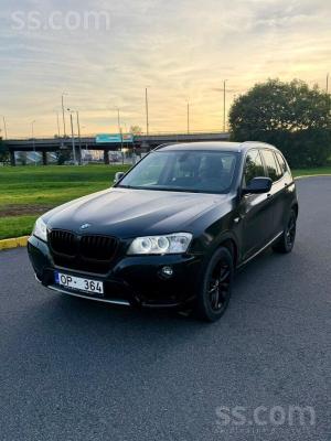 Melns BMW X3 2011 Rīga, ar dzinēja tilpumu 2.00 L un nobraukumu 310 tūkst. km par 7800 €, foto 5 vietnē AUTOMOTO.COM.LV