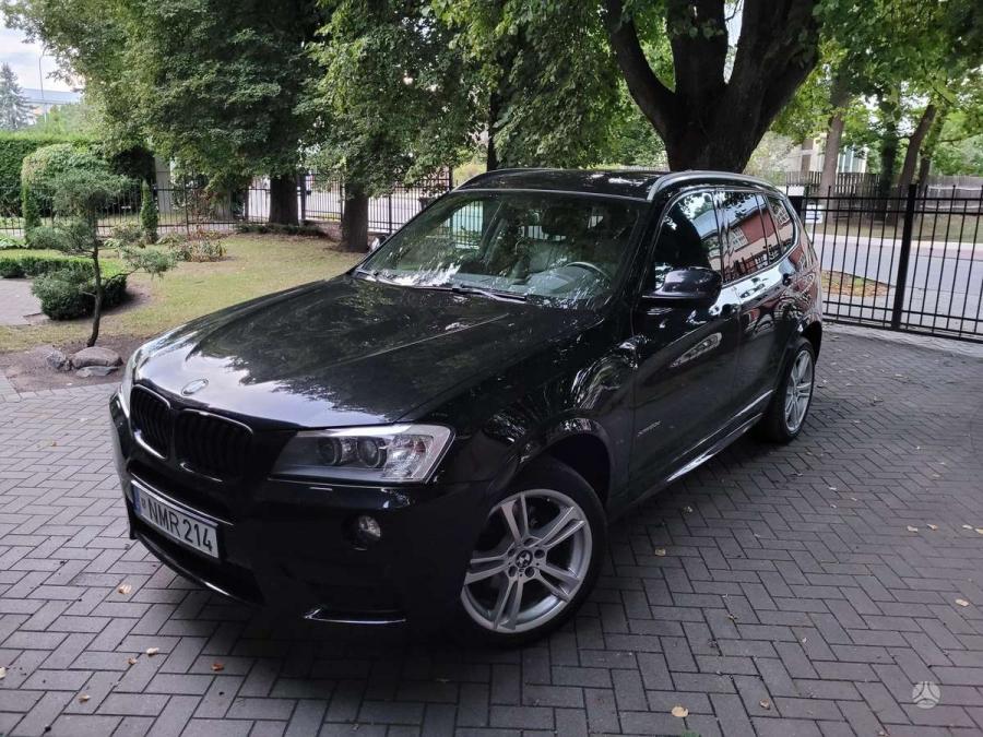 Melns BMW X3 2011 Šauļi, ar dzinēja tilpumu 2.00 L un nobraukumu 263 tūkst. km par 9650 €, foto 1 vietnē AUTOMOTO.COM.LV