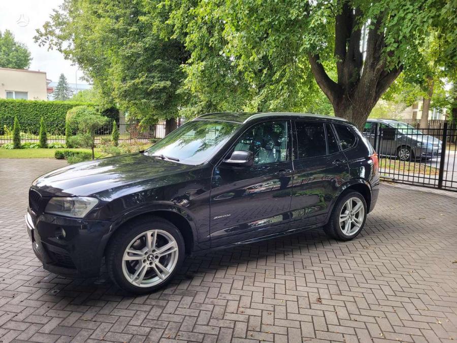 Melns BMW X3 2011 Šauļi, ar dzinēja tilpumu 2.00 L un nobraukumu 263 tūkst. km par 9650 €, foto 6 vietnē AUTOMOTO.COM.LV