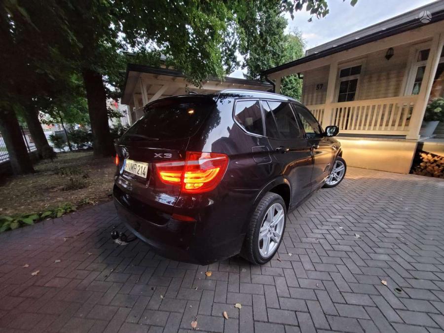 Melns BMW X3 2011 Šauļi, ar dzinēja tilpumu 2.00 L un nobraukumu 263 tūkst. km par 9650 €, foto 8 vietnē AUTOMOTO.COM.LV