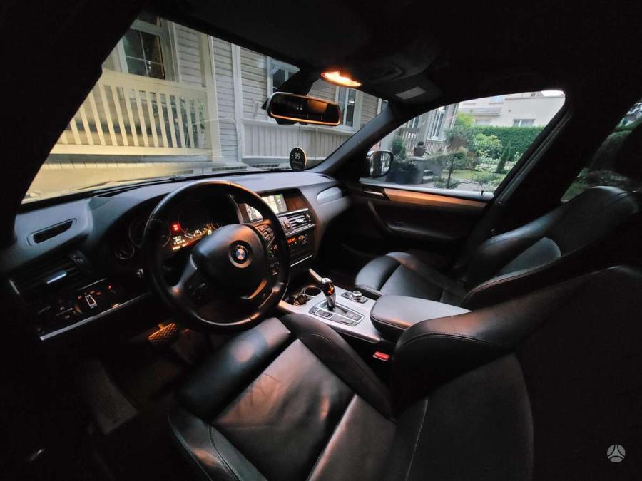 Melns BMW X3 2011 Šauļi, ar dzinēja tilpumu 2.00 L un nobraukumu 263 tūkst. km par 9650 €, foto 10 vietnē AUTOMOTO.COM.LV