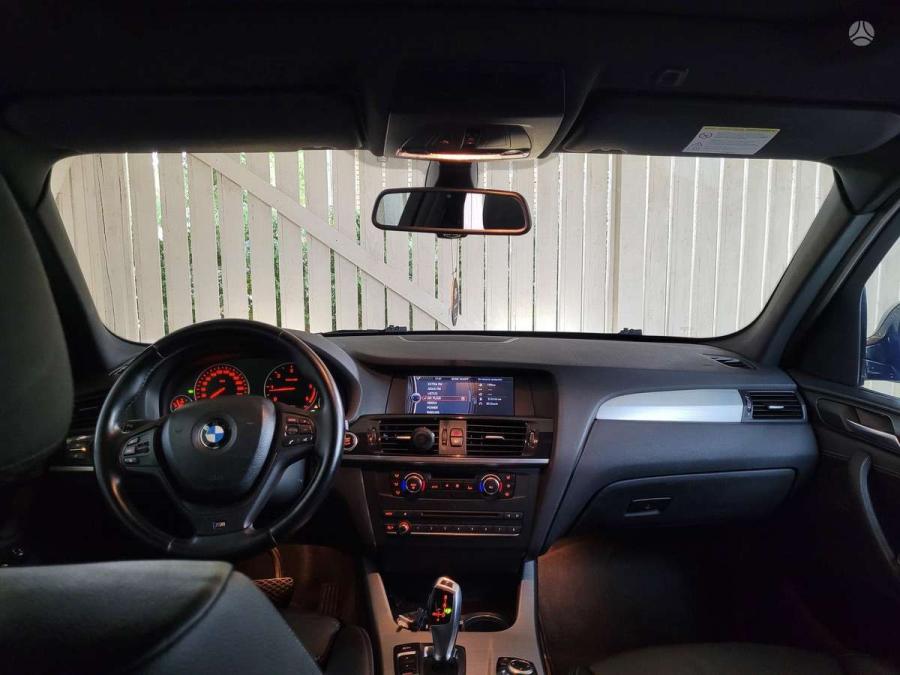 Melns BMW X3 2011 Šauļi, ar dzinēja tilpumu 2.00 L un nobraukumu 263 tūkst. km par 9650 €, foto 11 vietnē AUTOMOTO.COM.LV