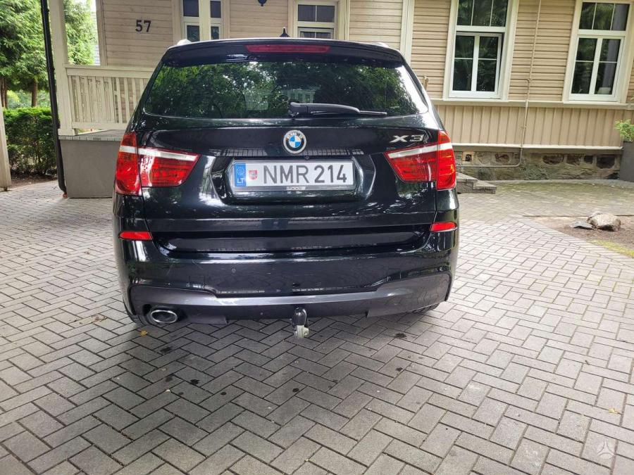 Melns BMW X3 2011 Šauļi, ar dzinēja tilpumu 2.00 L un nobraukumu 263 tūkst. km par 9650 €, foto 17 vietnē AUTOMOTO.COM.LV