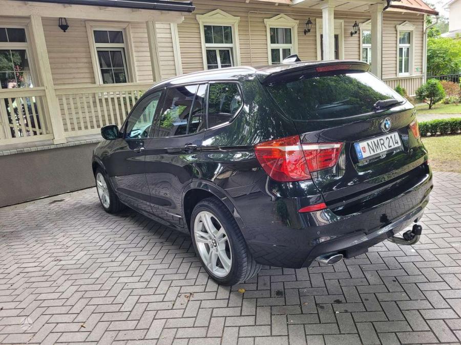 Melns BMW X3 2011 Šauļi, ar dzinēja tilpumu 2.00 L un nobraukumu 263 tūkst. km par 9650 €, foto 18 vietnē AUTOMOTO.COM.LV
