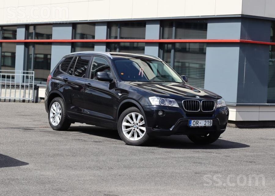 Melns BMW X3 2011 Rīga, ar dzinēja tilpumu 2.00 L un nobraukumu 288 tūkst. km par 8380 €, foto 2 vietnē AUTOMOTO.COM.LV