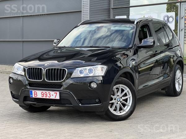 Melns BMW X3 2011 Jēkabpils, ar dzinēja tilpumu 2.00 L un nobraukumu 226 tūkst. km par 9400 €, foto 1 vietnē AUTOMOTO.COM.LV