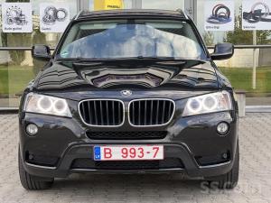 Black BMW X3 2011 in Jekabpils, with an engine capacity of 2.00 L and mileage of 226 thousand km for 9400 €, photo 5 on AUTOMOTO.COM.LV