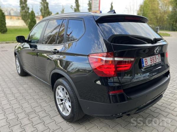 Melns BMW X3 2011 Jēkabpils, ar dzinēja tilpumu 2.00 L un nobraukumu 226 tūkst. km par 9400 €, foto 8 vietnē AUTOMOTO.COM.LV