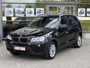 Black BMW X3 2011 in Jekabpils, with an engine capacity of 2.00 L and mileage of 226 thousand km for 9400 €, photo 9 on AUTOMOTO.COM.LV