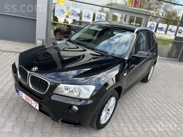 Melns BMW X3 2011 Jēkabpils, ar dzinēja tilpumu 2.00 L un nobraukumu 226 tūkst. km par 9400 €, foto 11 vietnē AUTOMOTO.COM.LV