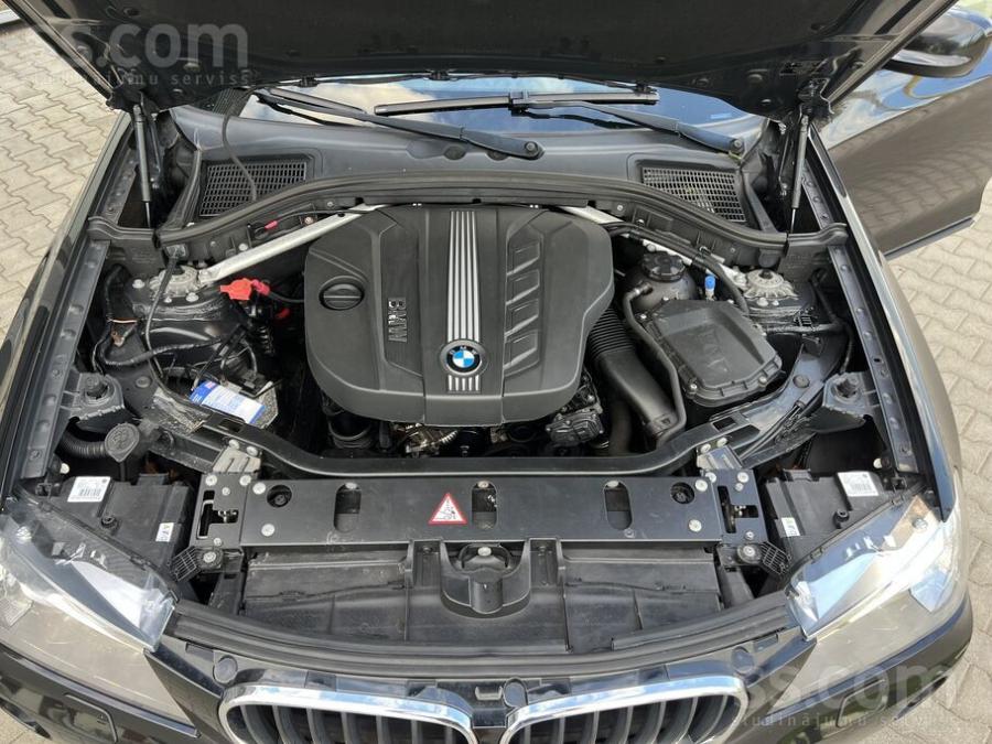 Black BMW X3 2011 in Jekabpils, with an engine capacity of 2.00 L and mileage of 226 thousand km for 9400 €, photo 24 on AUTOMOTO.COM.LV