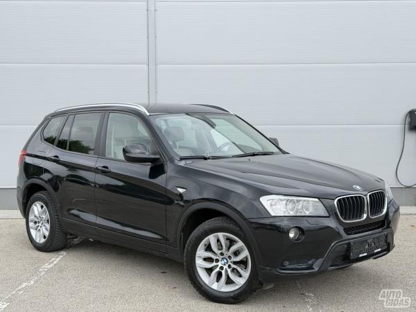 Black BMW X3 2011 in Panevezys, with an engine capacity of 2.00 L and mileage of 356 thousand km for 7600 €, photo 4 on AUTOMOTO.COM.LV