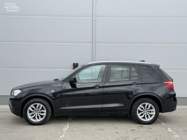 Black BMW X3 2011 in Panevezys, with an engine capacity of 2.00 L and mileage of 356 thousand km for 7600 €, photo 6 on AUTOMOTO.COM.LV
