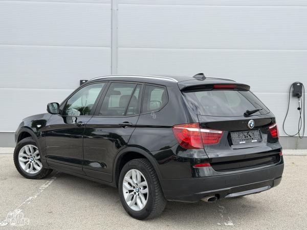 Black BMW X3 2011 in Panevezys, with an engine capacity of 2.00 L and mileage of 356 thousand km for 7600 €, photo 8 on AUTOMOTO.COM.LV