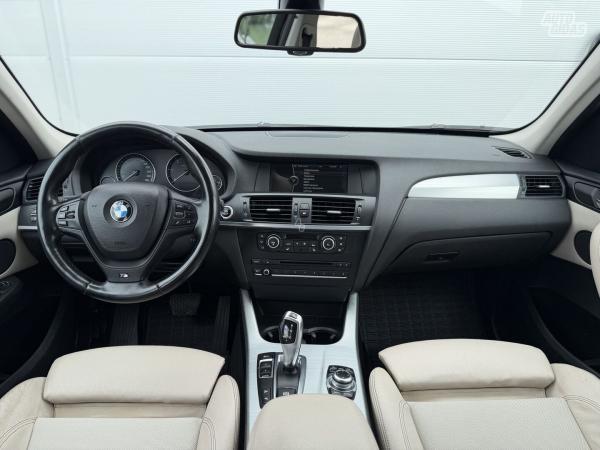 Black BMW X3 2011 in Panevezys, with an engine capacity of 2.00 L and mileage of 356 thousand km for 7600 €, photo 10 on AUTOMOTO.COM.LV
