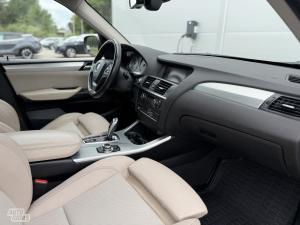 Melns BMW X3 2011 Panevēža, ar dzinēja tilpumu 2.00 L un nobraukumu 356 tūkst. km par 7600 €, foto 12 vietnē AUTOMOTO.COM.LV