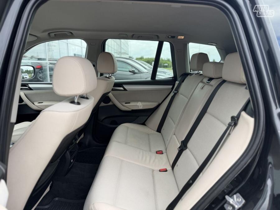 Melns BMW X3 2011 Panevēža, ar dzinēja tilpumu 2.00 L un nobraukumu 356 tūkst. km par 7600 €, foto 14 vietnē AUTOMOTO.COM.LV