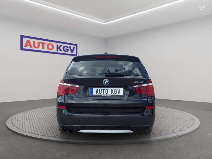 Melns BMW X3 2011 Kauņa, ar dzinēja tilpumu 3.00 L un nobraukumu 379 tūkst. km par 10699 €, foto 5 vietnē AUTOMOTO.COM.LV