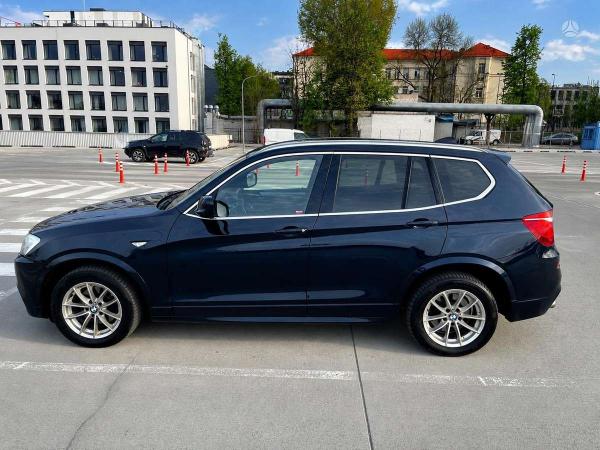 Black BMW X3 2011 in Vilnius, with an engine capacity of 2.00 L and mileage of 230 thousand km for 10 €, photo 5 on AUTOMOTO.COM.LV