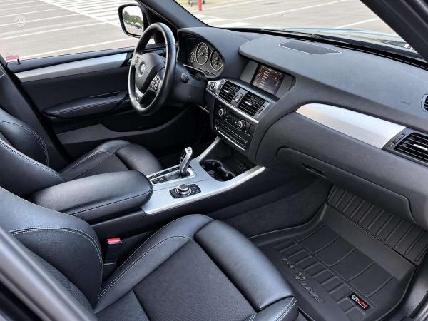 Black BMW X3 2011 in Vilnius, with an engine capacity of 2.00 L and mileage of 230 thousand km for 10 €, photo 10 on AUTOMOTO.COM.LV