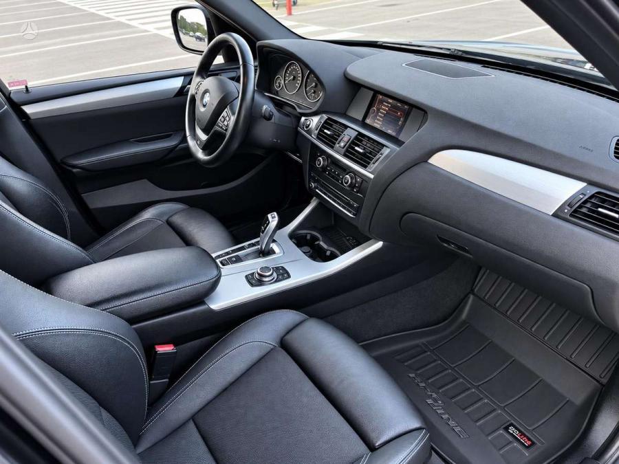 Black BMW X3 2011 in Vilnius, with an engine capacity of 2.00 L and mileage of 230 thousand km for 10 €, photo 10 on AUTOMOTO.COM.LV