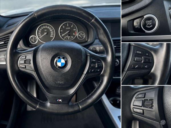 Black BMW X3 2011 in Vilnius, with an engine capacity of 2.00 L and mileage of 230 thousand km for 10 €, photo 11 on AUTOMOTO.COM.LV