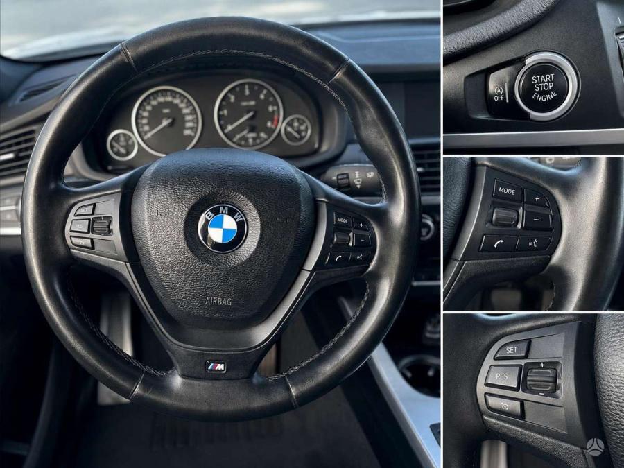 Black BMW X3 2011 in Vilnius, with an engine capacity of 2.00 L and mileage of 230 thousand km for 10 €, photo 11 on AUTOMOTO.COM.LV