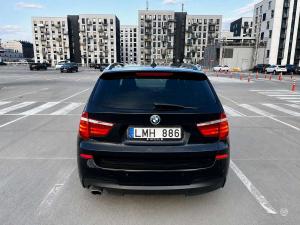 Black BMW X3 2011 in Vilnius, with an engine capacity of 2.00 L and mileage of 230 thousand km for 10 €, photo 13 on AUTOMOTO.COM.LV